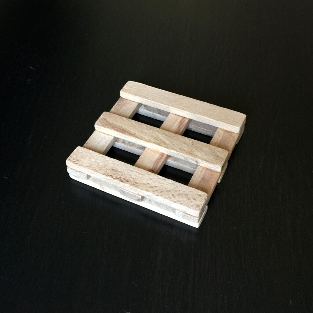 Mini Palette, Cube notepad palette or coaster